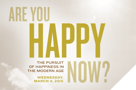 UM Today | Are you happy now? The pursuit of happiness in the modern age