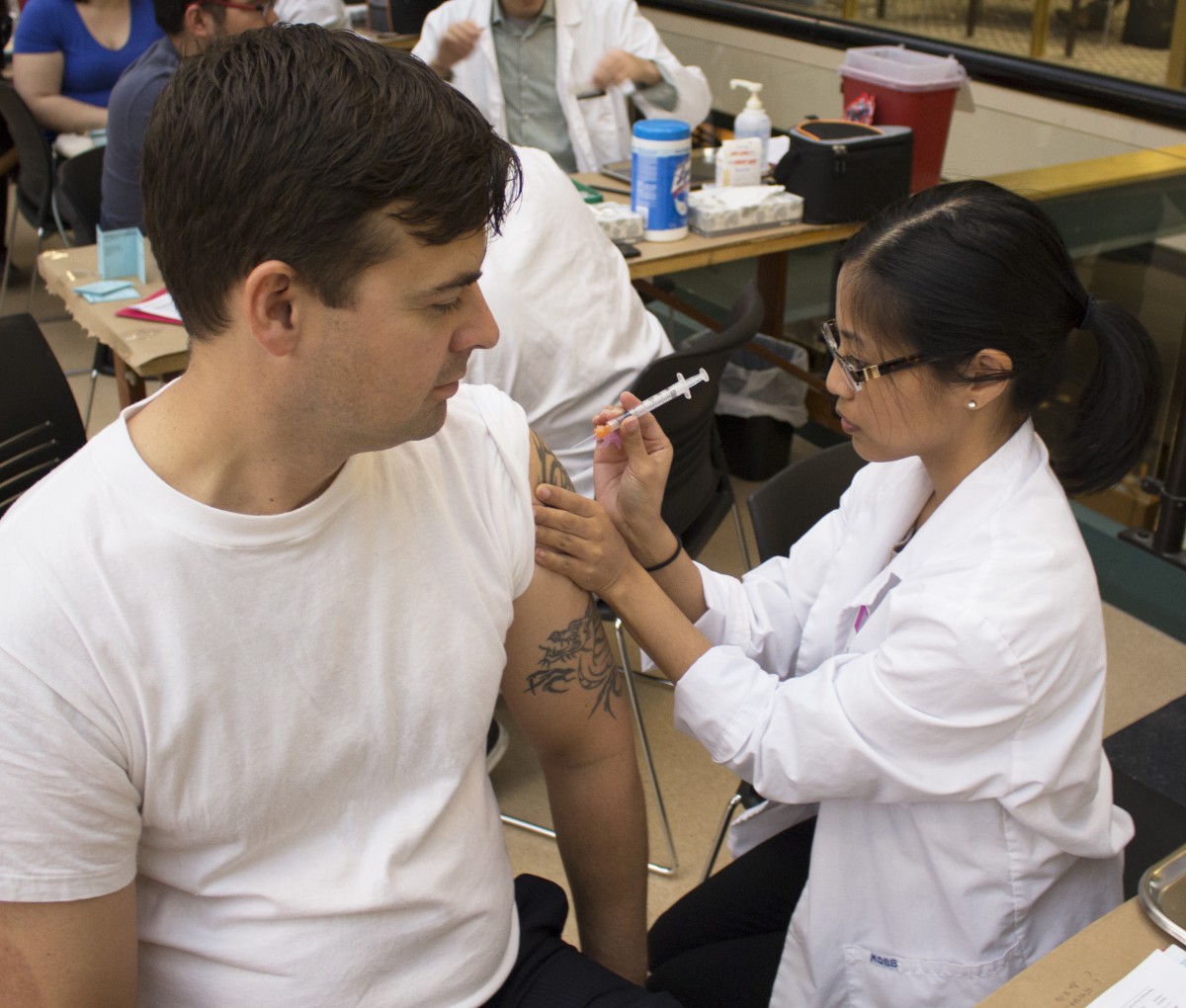 UM Today | Rady Faculty of Health Sciences | Local flu clinic has ...