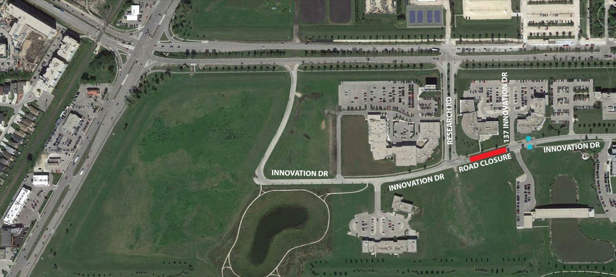 UM Today | Innovation Drive partial closure Monday, July 10 to Friday ...