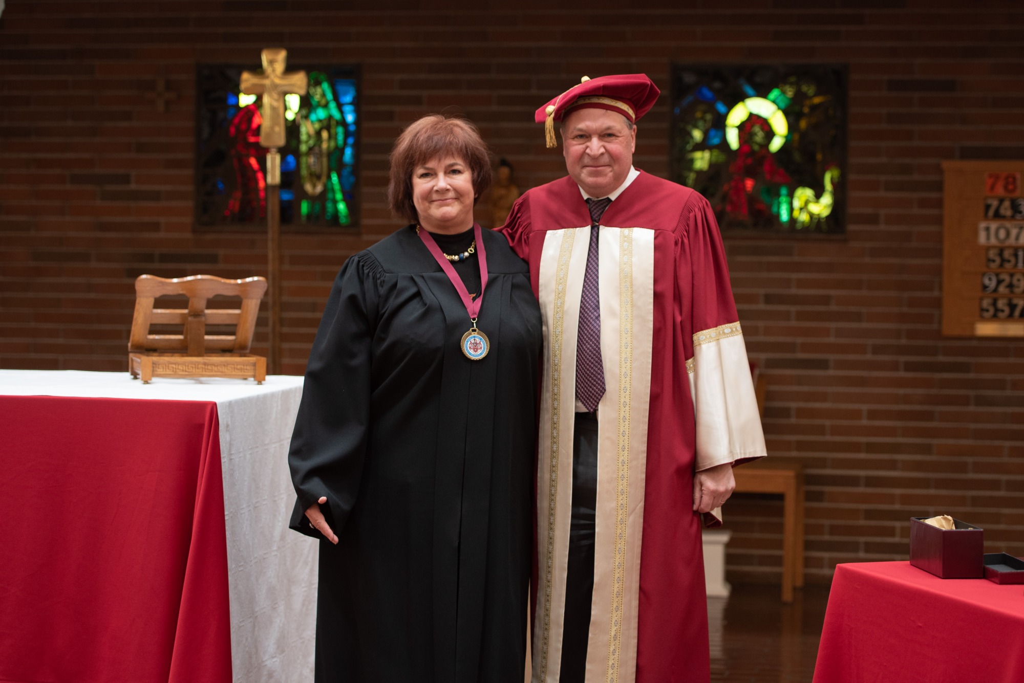 UM Today | St. Paul's College | Lisa I. McCausland receives the Fr ...