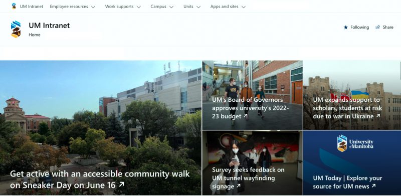 UM Today | It’s a wrap! UM Intranet content migration complete