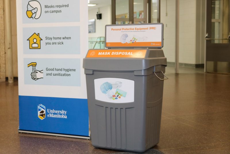 UM Today | Sustainability | What to know about recycling masks and ...