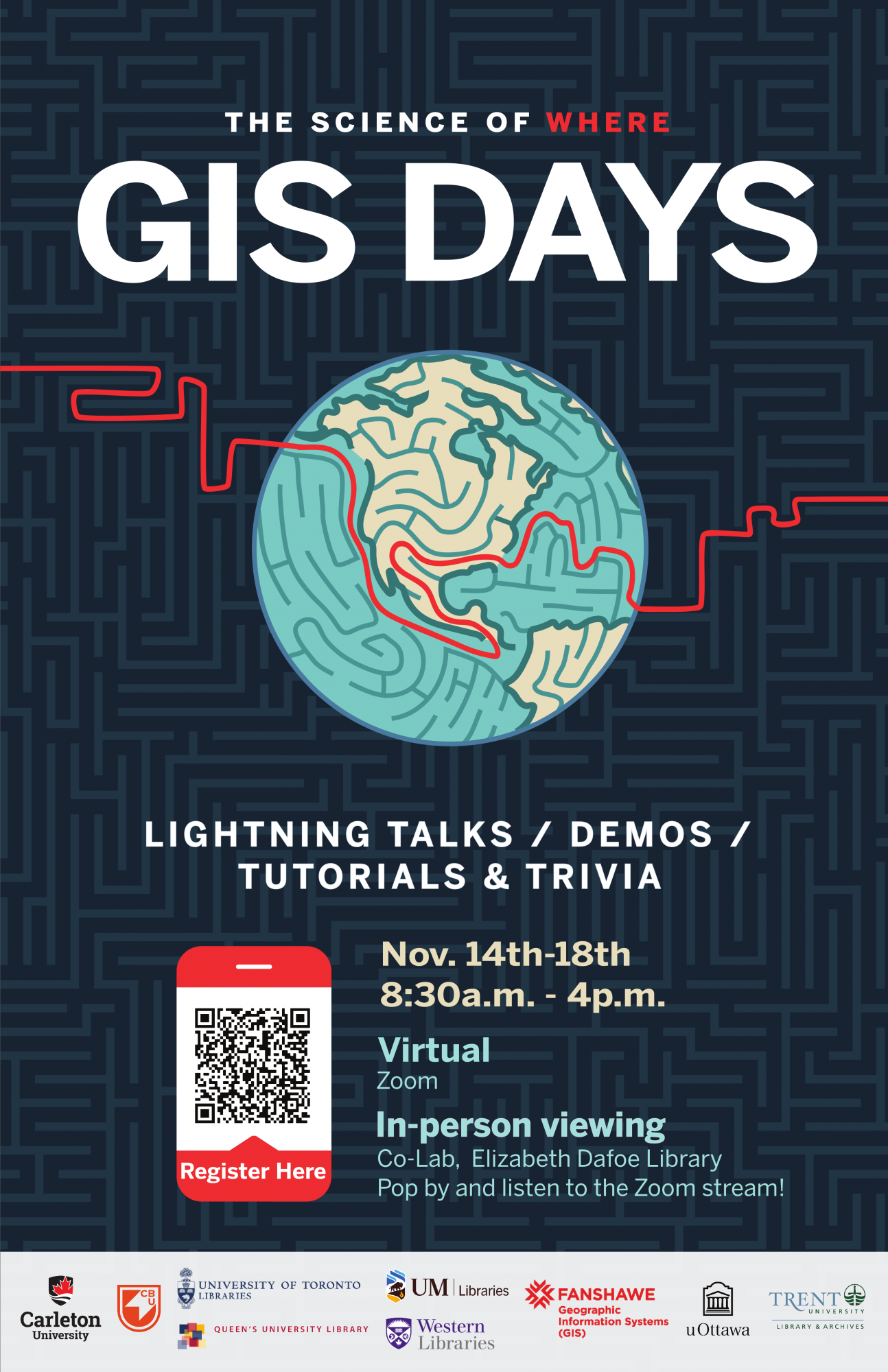 UM Today | Libraries | Register for GIS Days Nov 14-18 with UM Libraries