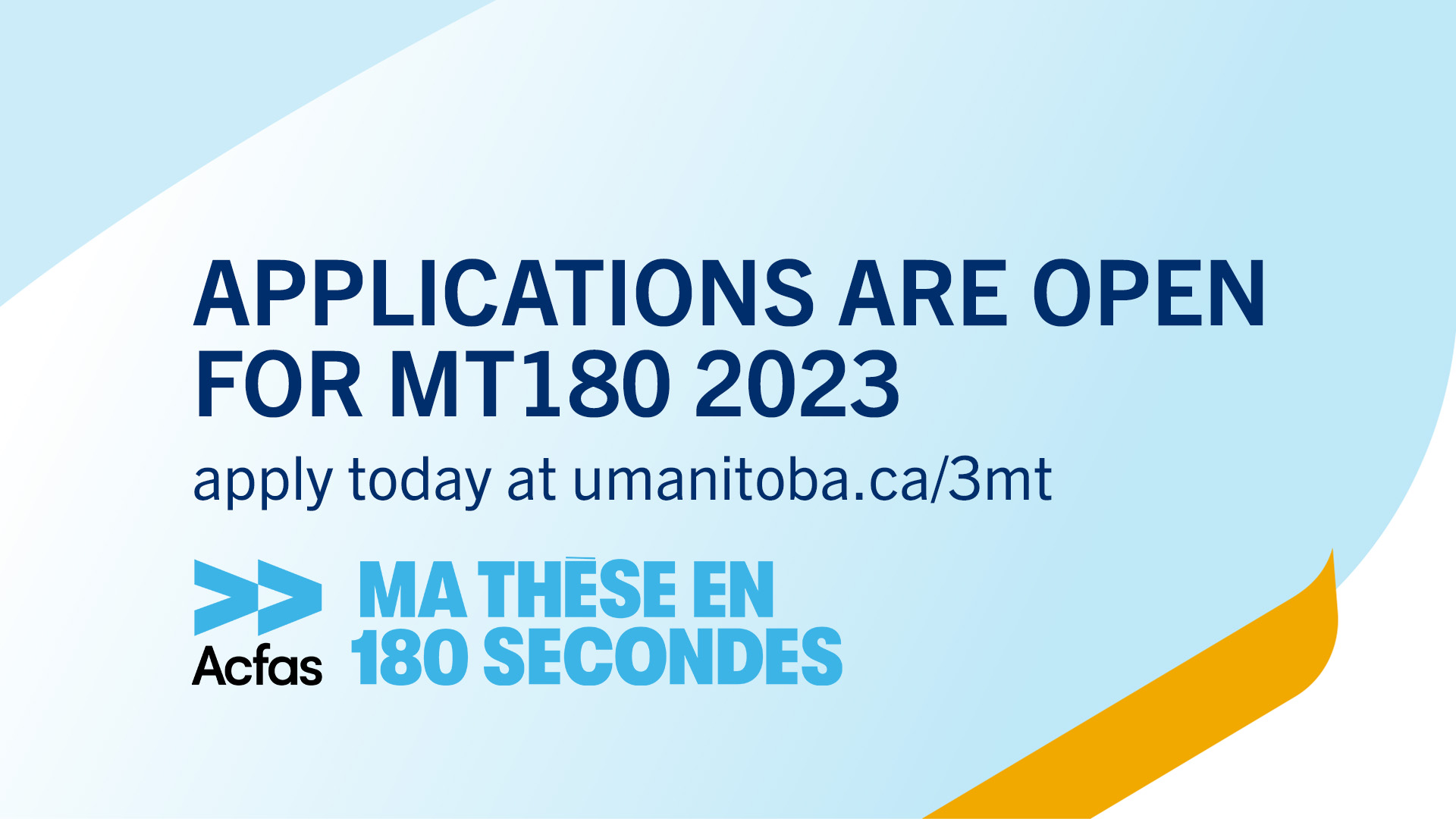 UM Today | Faculty of Graduate Studies | Applications for the 2023 3MT ...