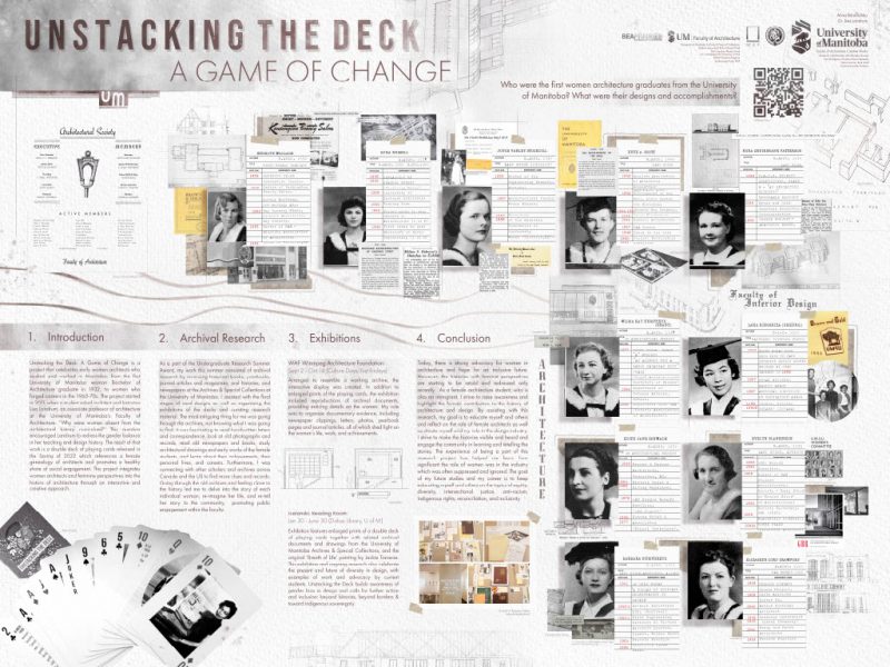 UM Today | Faculty of Architecture | Undergraduate Research Poster Winners