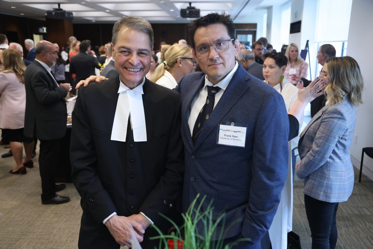 UM Today | Faculty of Education | Dr. Deer discusses research with ...