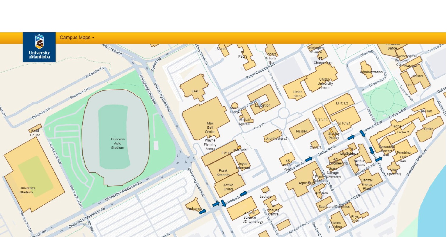 UM Today | Map to TEDx Winnipeg
