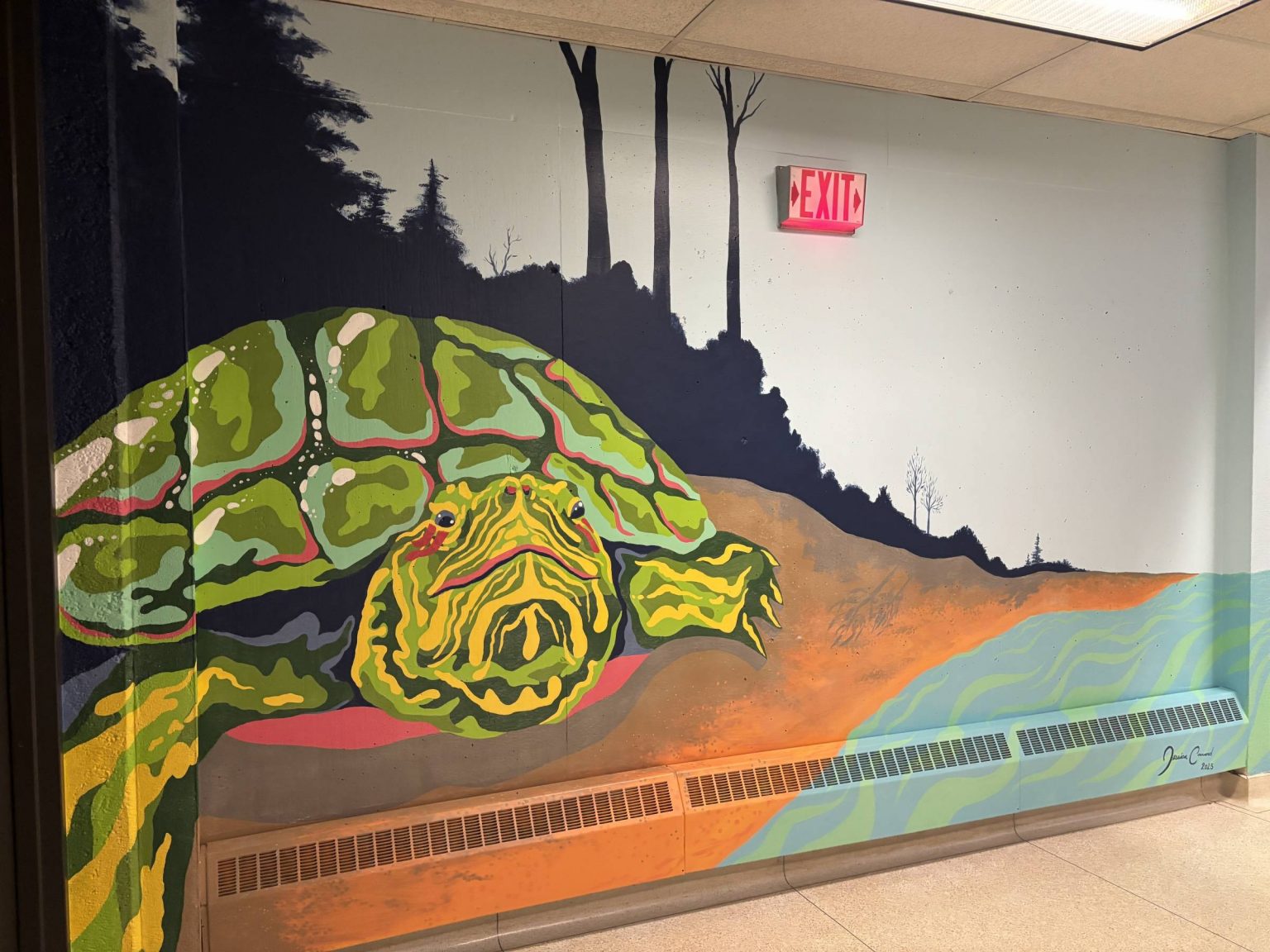 UM Today | Indigenous | When murals speak: Indigenous art on campus