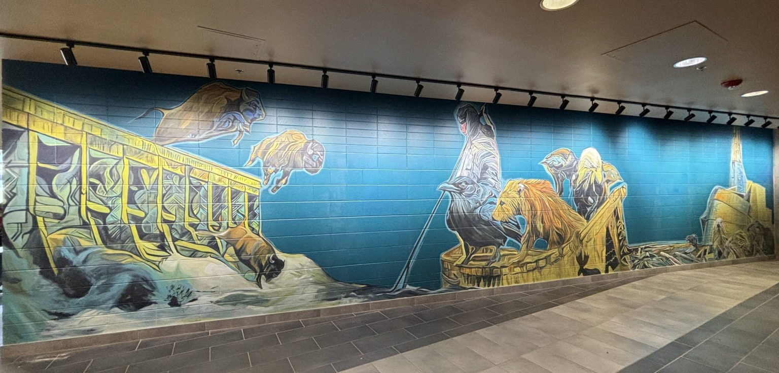 UM Today | Indigenous | When murals speak: Indigenous art on campus