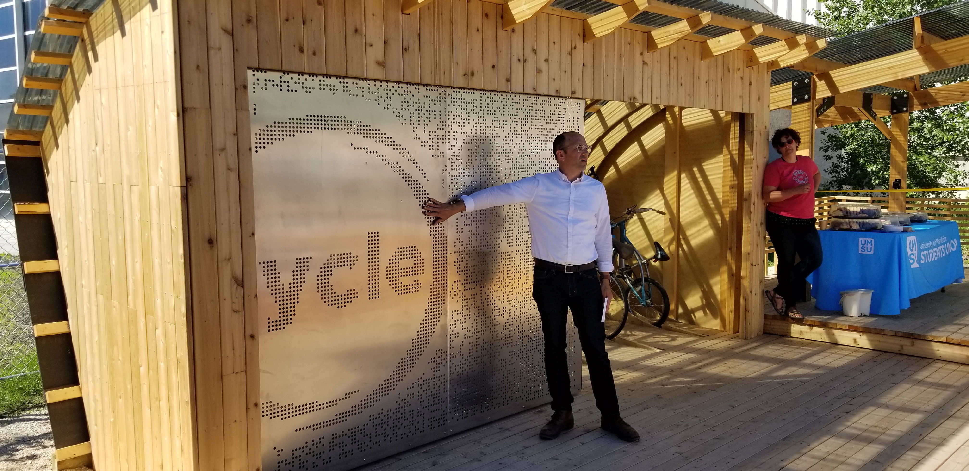 UM Today | UMCycle structures designed and built by Faculty of ...